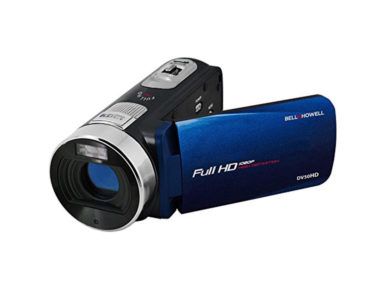 Bell & Howell Fun Flix DV50HD 1080p HD Video Camera Camcorder (Blue ...