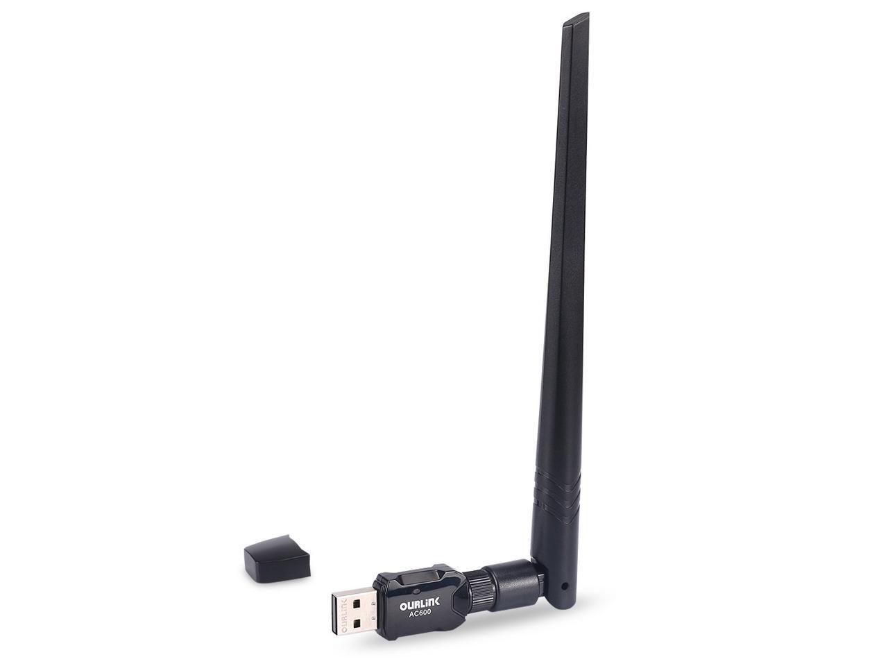 OURLINK 600Mbps mini 802.11ac Dual Band 2.4GHz/5GHz Wireless Network ...