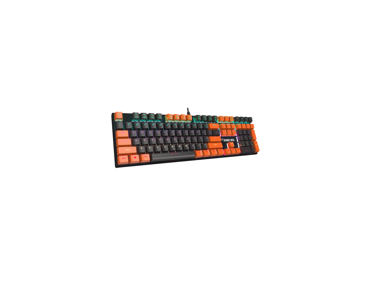 Gamdias Hermes M5A Mechanical Keyboard Passionate' Orange & 'Timeless ...