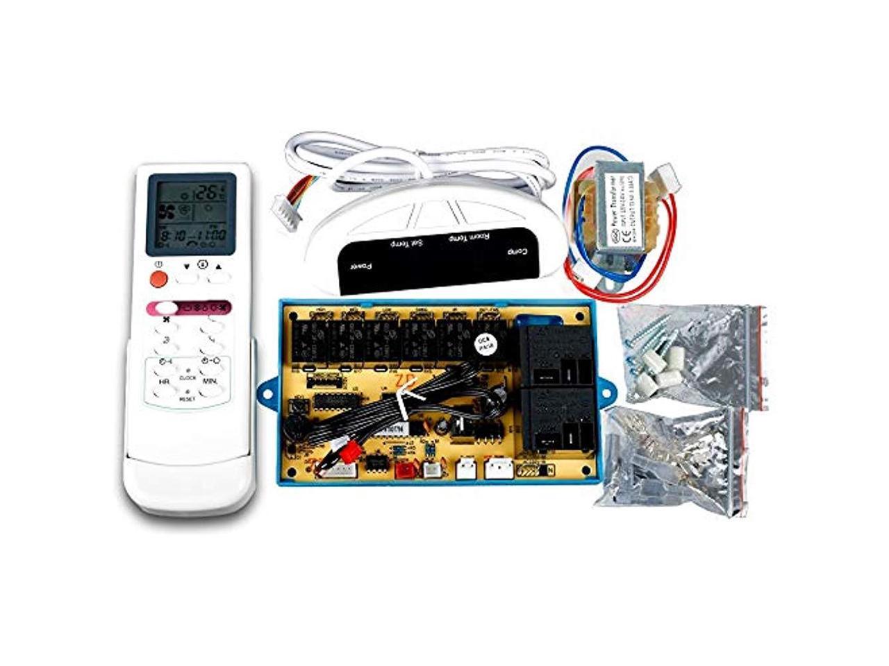 c Split air Conditioner PCB Controller Modification Board Control Panel ...