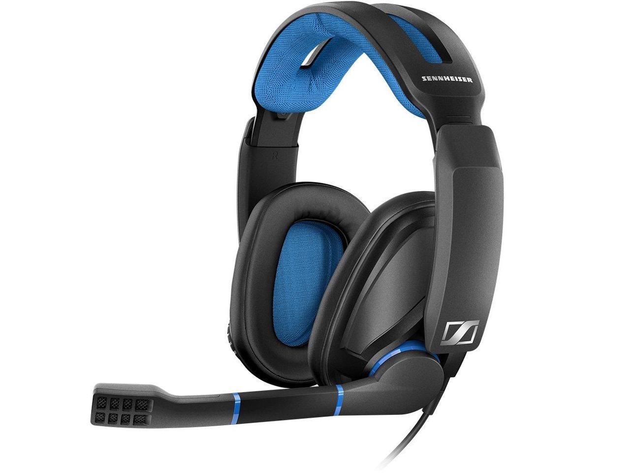SENNHEISER GAMING HEADSET GSP 300 - BLUE - Newegg.com
