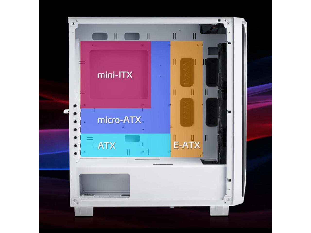 XPG CRUISER ATX Super Mid Tower Chassis Black -CRUISERST-BKCWW - Newegg.com