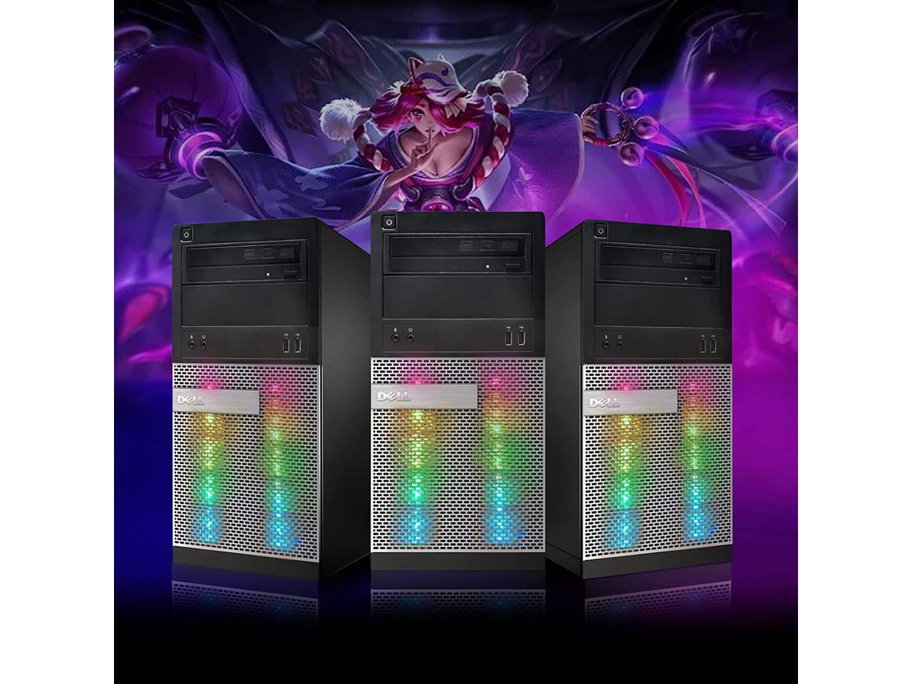 Refurbished: Dell RGB Gaming Desktop PC, Intel Quad I5 up to 3.6GHz ...