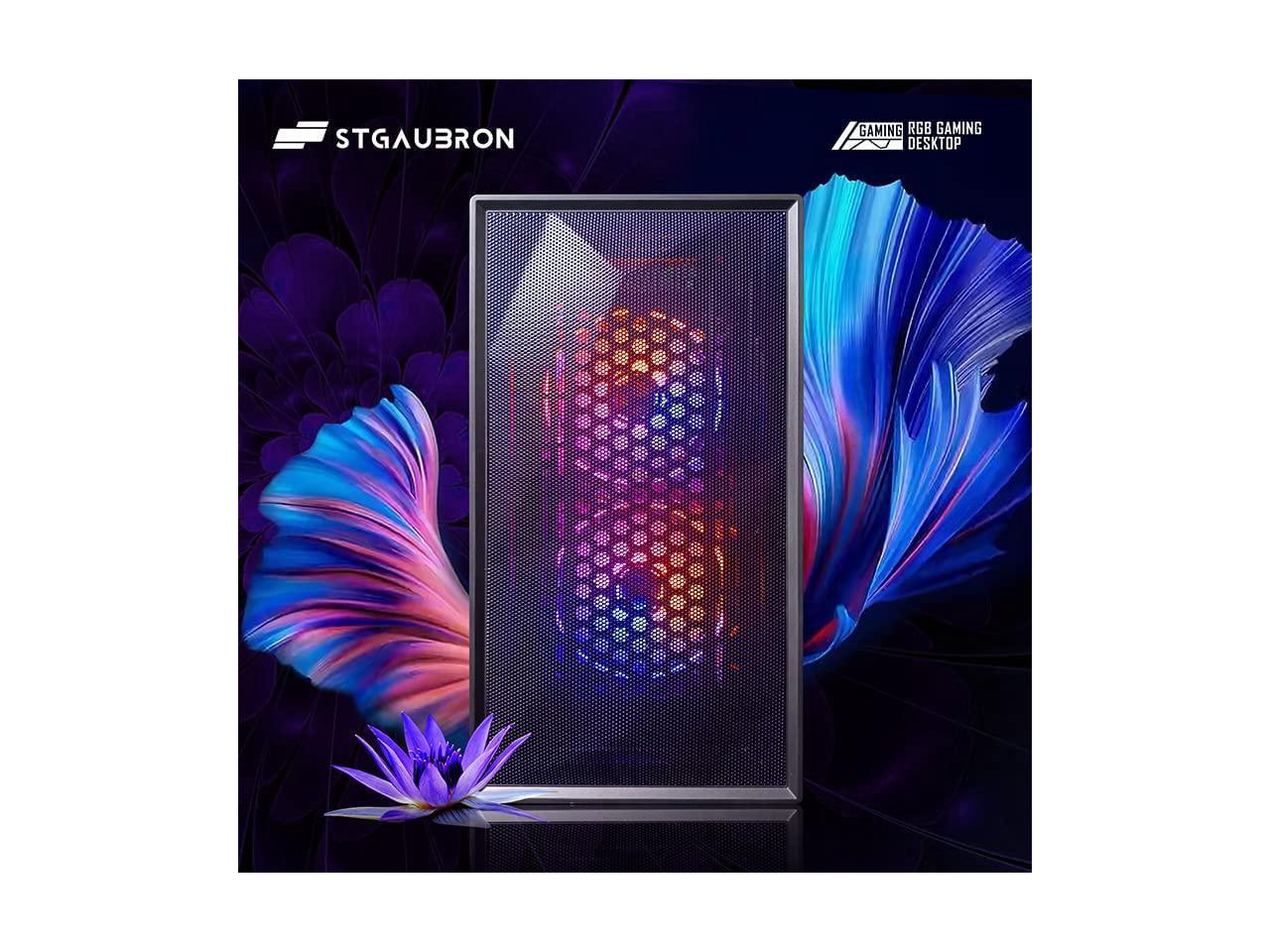 STGAubron Gaming, Intel Core I5 3.3Ghz up to 3.7Ghz, 16G Ram, 512G SSD ...