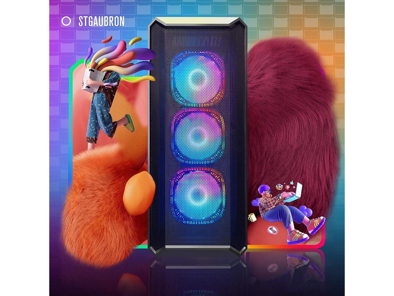 STGAubron Gaming Desktop PC,Intel Core i9-11900F up to 5.2G,GeForce RTX ...