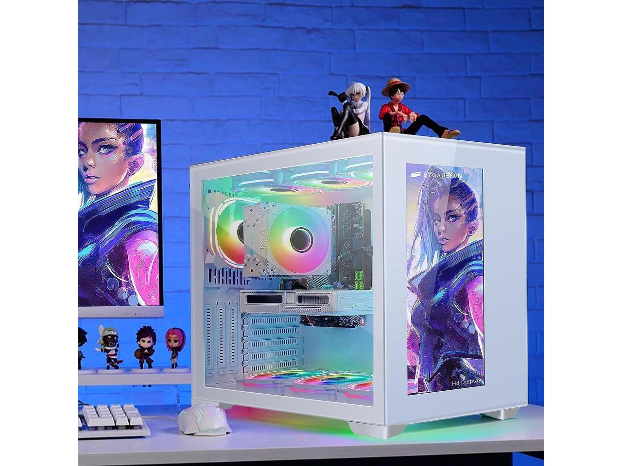 STGAubron Gaming Desktop PC,Intel Core i7-11700KF up to 5.0G,32G DDR4 ...