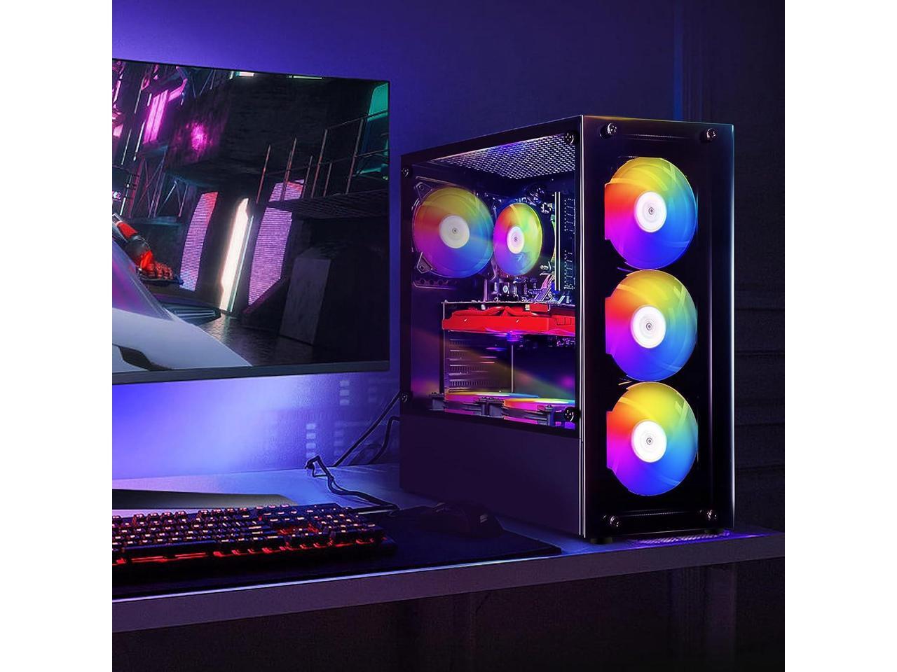 STGAubron Gaming Desktop PC,Intel Core i7-6700 up to 4.0G,32G DDR4,1T ...