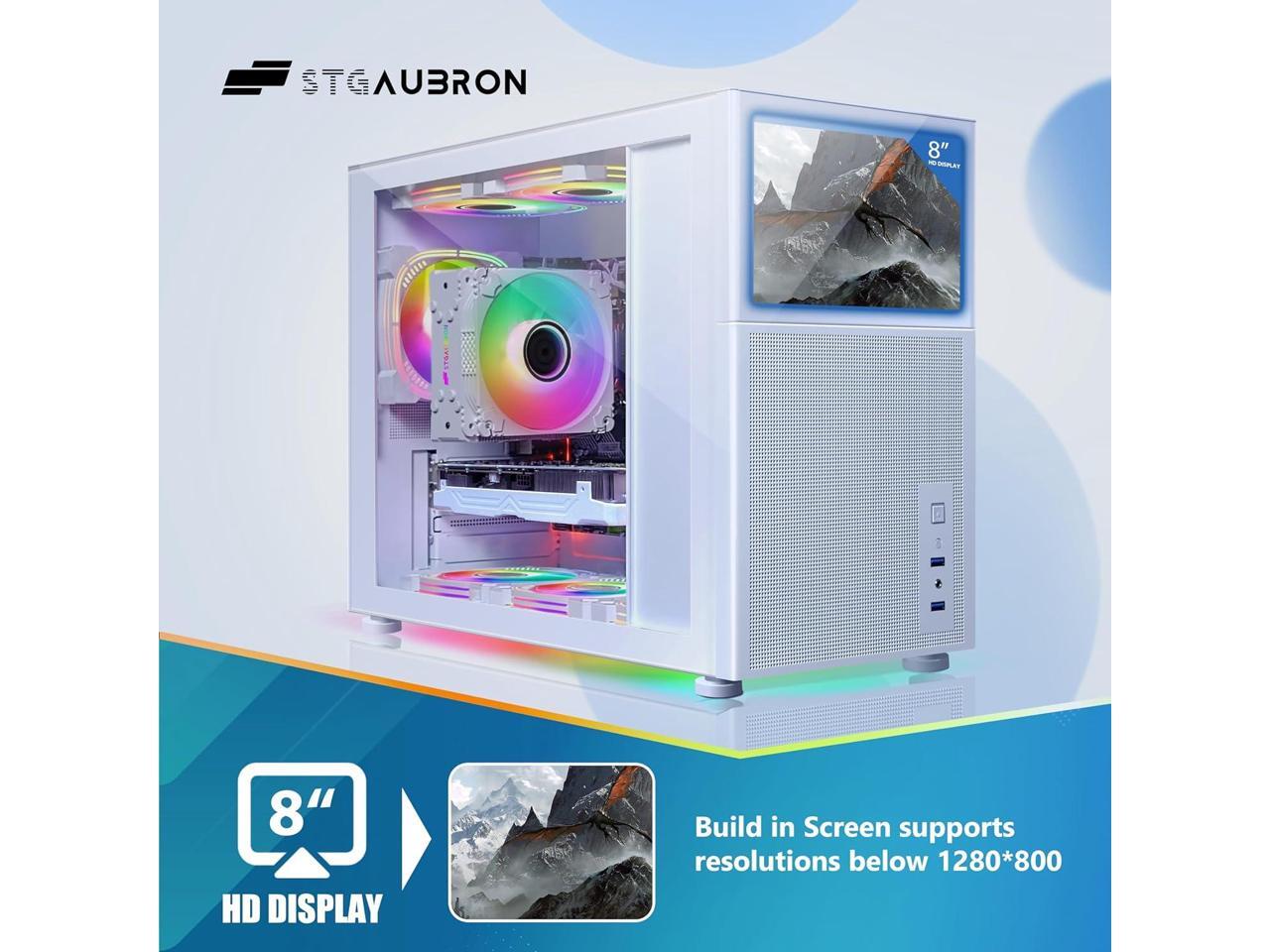 STGAubron Gaming Desktop PC,Intel Core i7-10700KF up to 5.1G,16G DDR4 ...