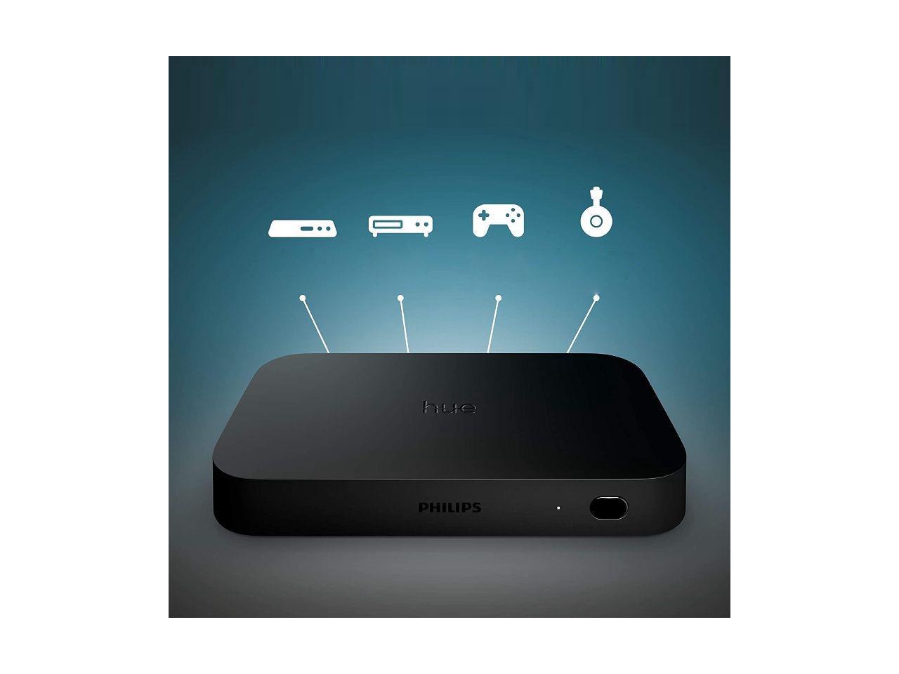 Refurbished: Philips Hue Play HDMI Sync Box - Smart Lighting & Entertainment Coordinator ...