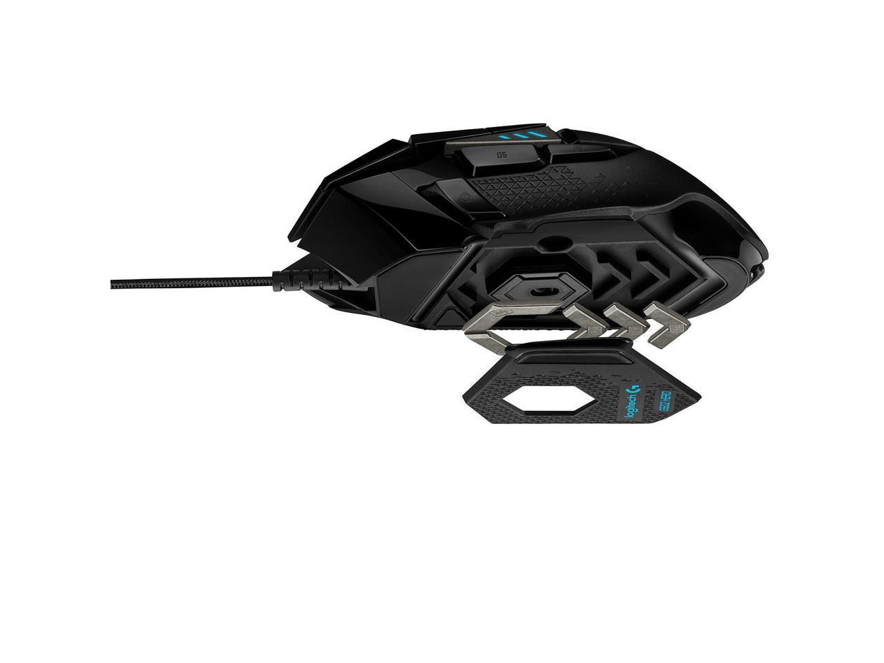 Logitech G502 HERO High Performance Wired Gaming Mouse and G240 Mouse ...