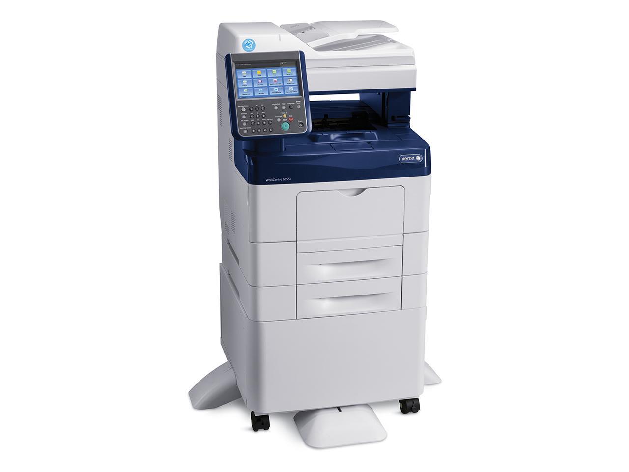 Refurbished: Xerox WorkCentre 6655 Multifunction Color Copier/Printer ...