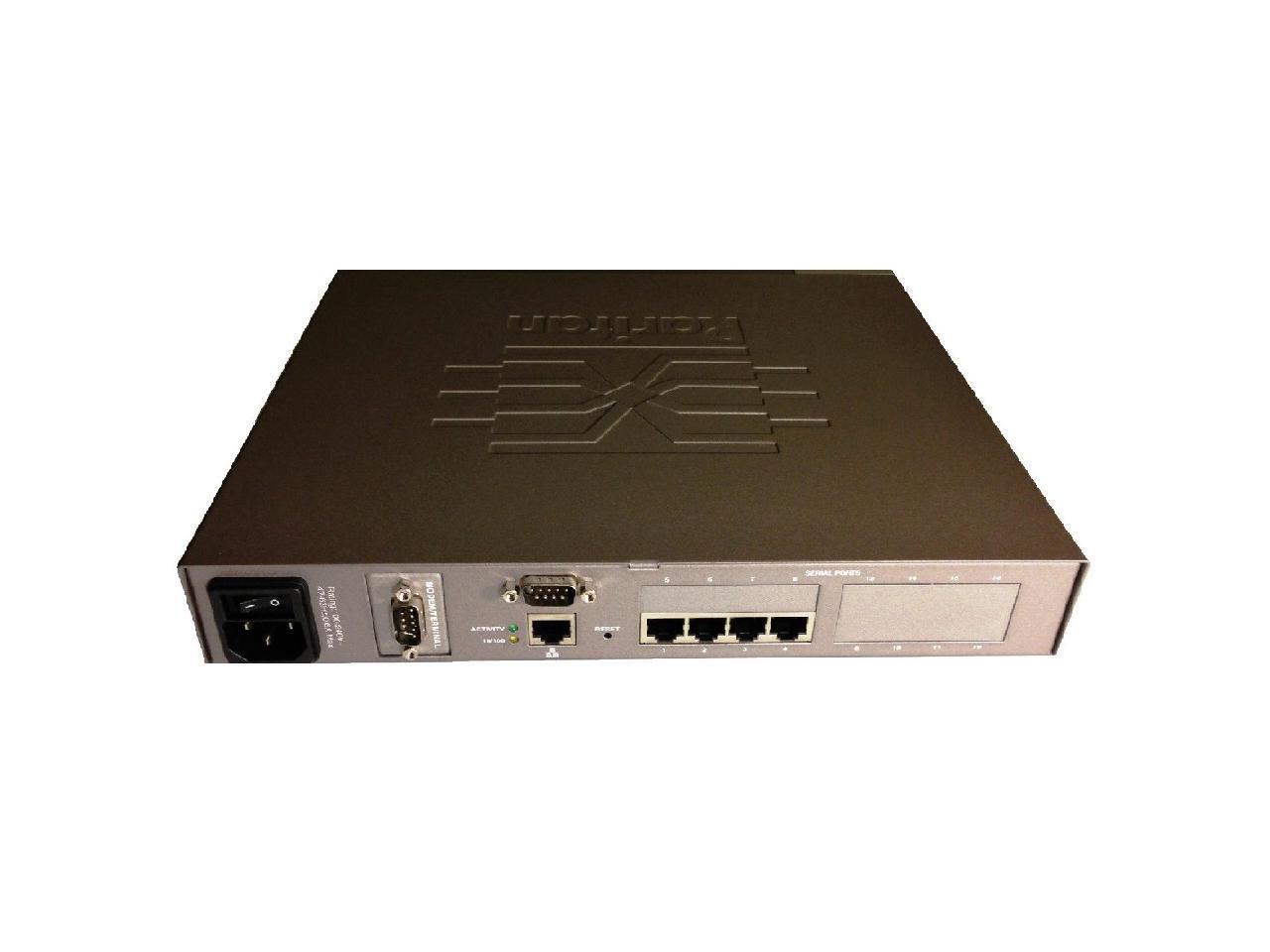 Raritan DSX4 Secure Console Server, Multi-user Remote Serial Access ...