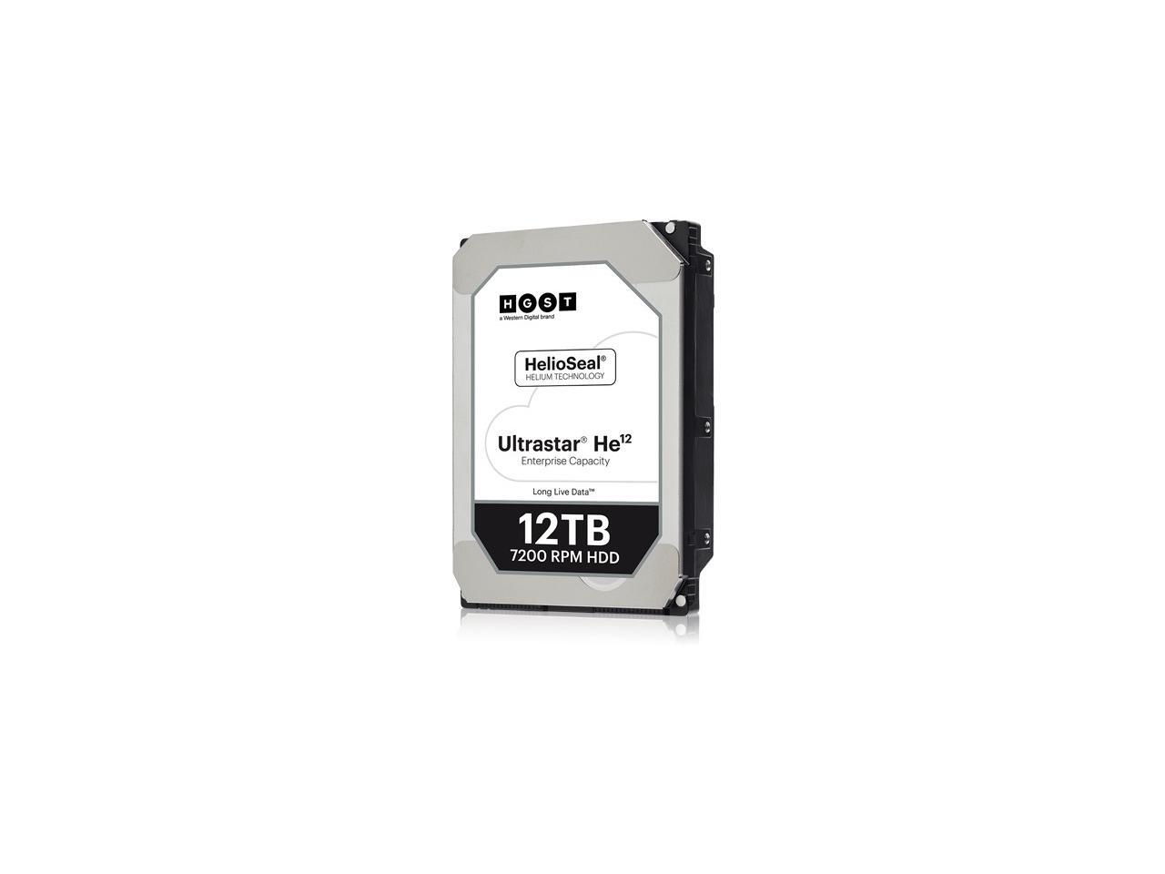 HGST Ultrastar He12 HUH721212AL5200 12TB SAS 3.5" Internal Hard Drive ...