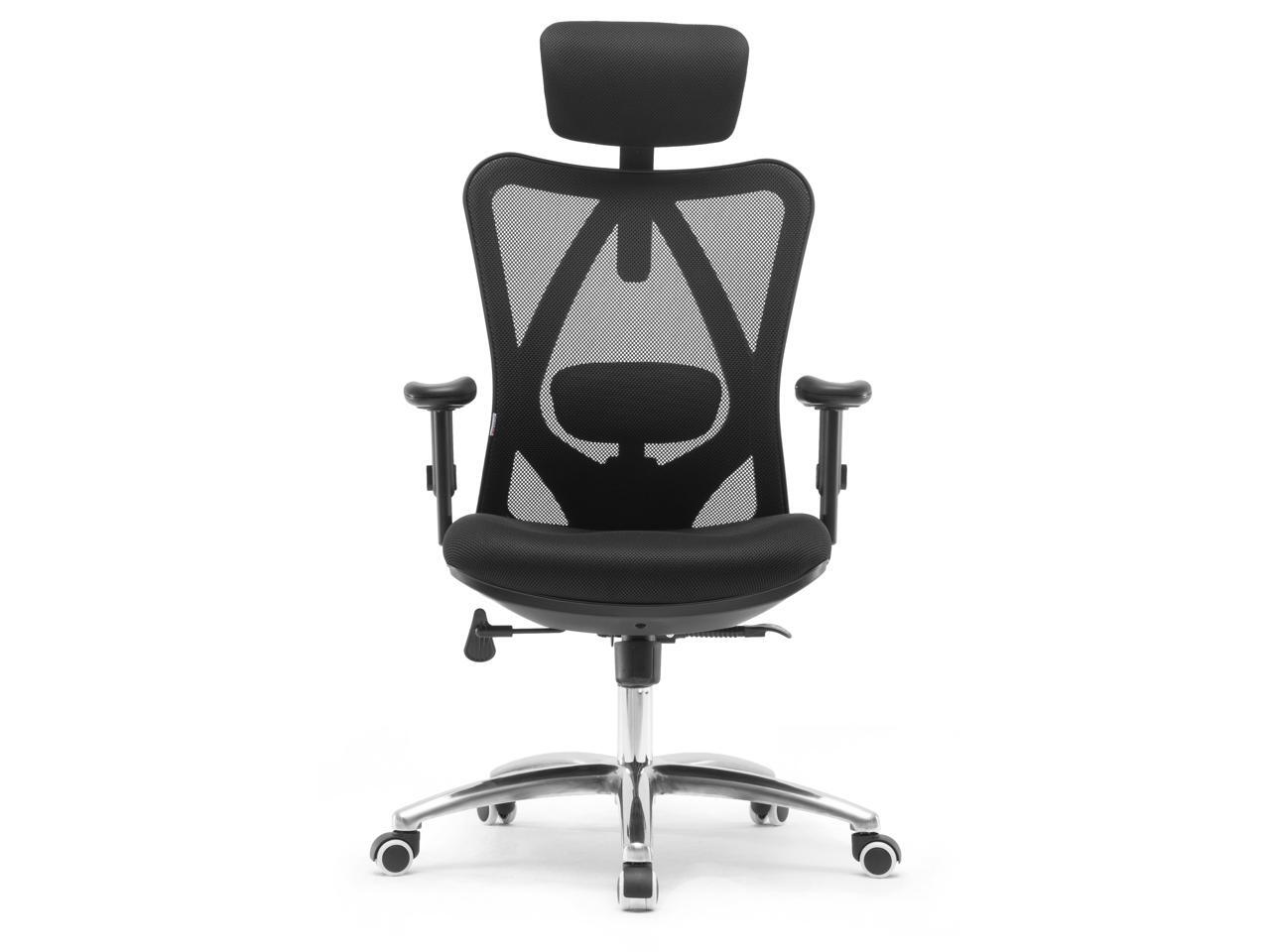 SIHOO High-Back Mesh Office Chair, Ergonomic Chair for Desk, Breathable ...