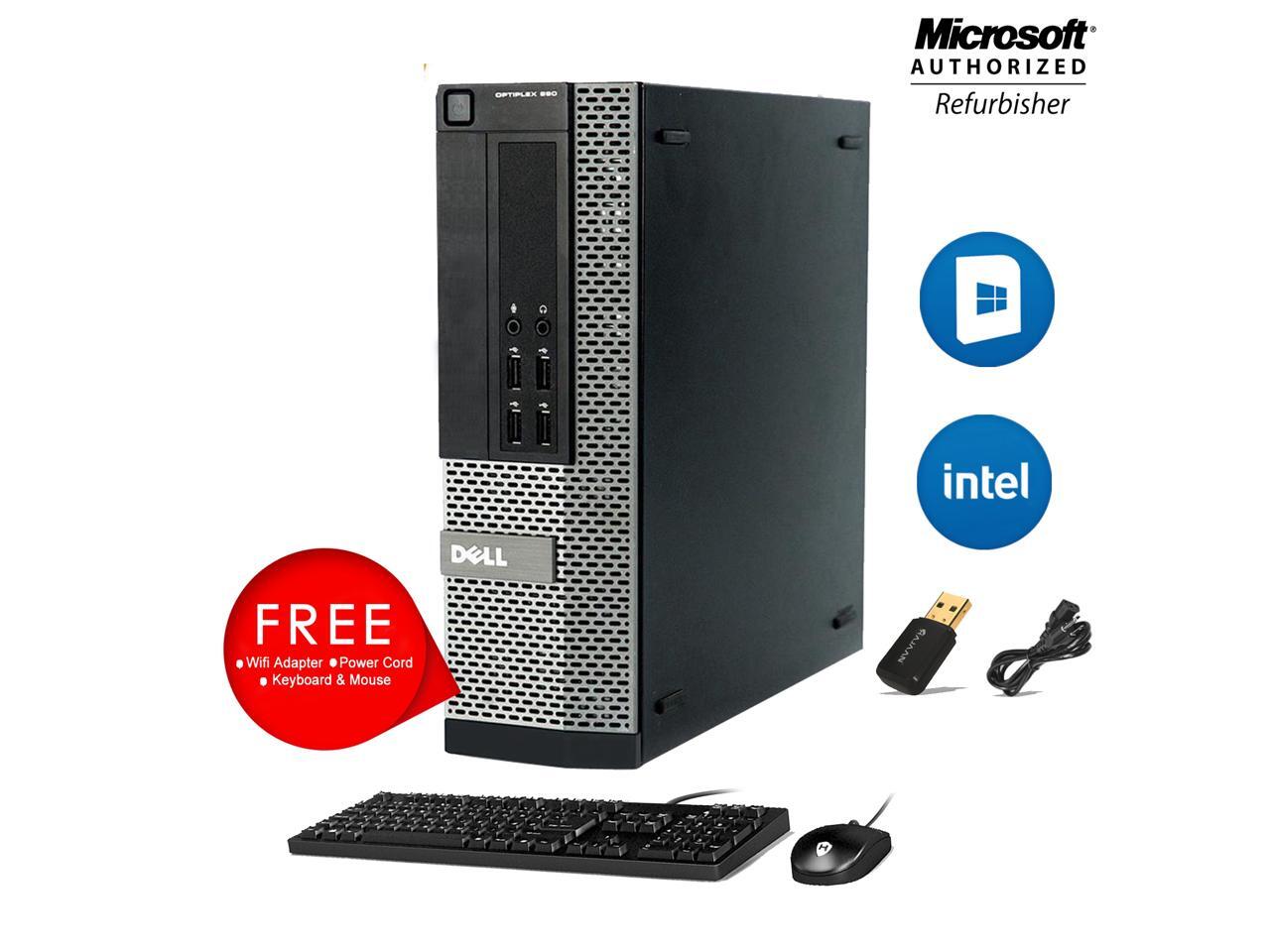 Refurbished: Dell Optiplex 990 Small Form Factor (SFF); Desktop PC Core i5 2nd Gen 2400 ; 3 ...