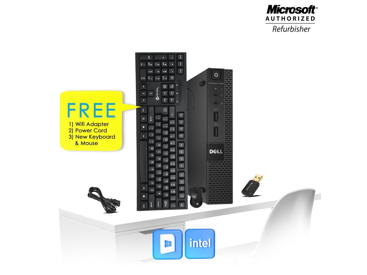 Refurbished: Dell Micro PC desktop 9020 Tiny Computer intel Core i7 4th ...