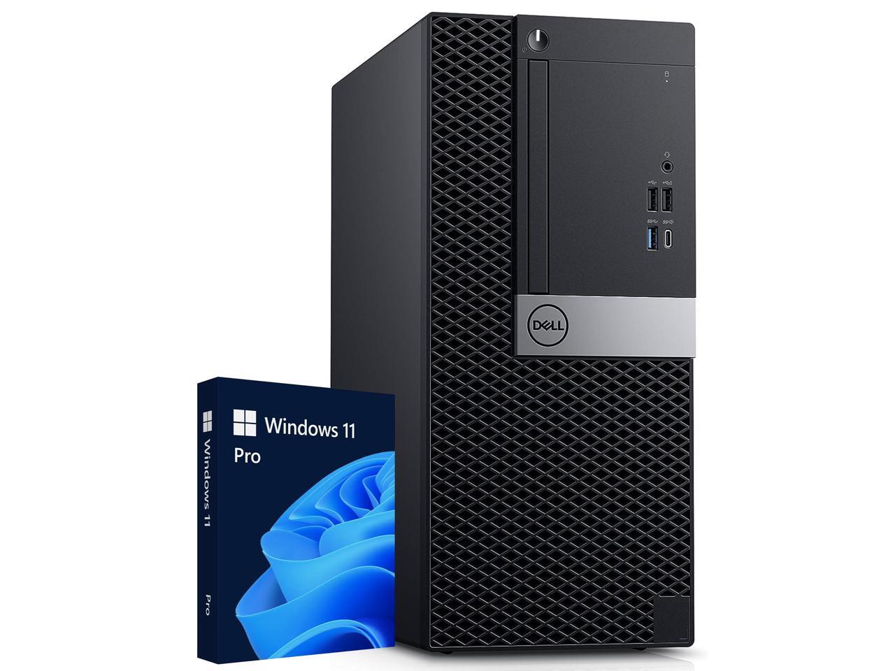 Refurbished: Dell OptiPlex Tower Computer (Intel i5 Hexa-core 8th GEN ...