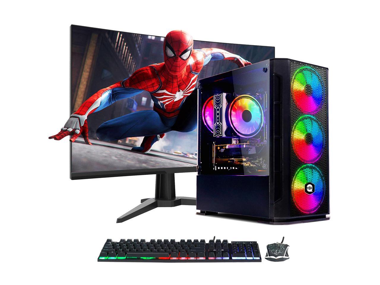 AQVIN - AQ10 Gaming PC - Windows 10 Pro - Intel I7 Up to 3.90GHz ...