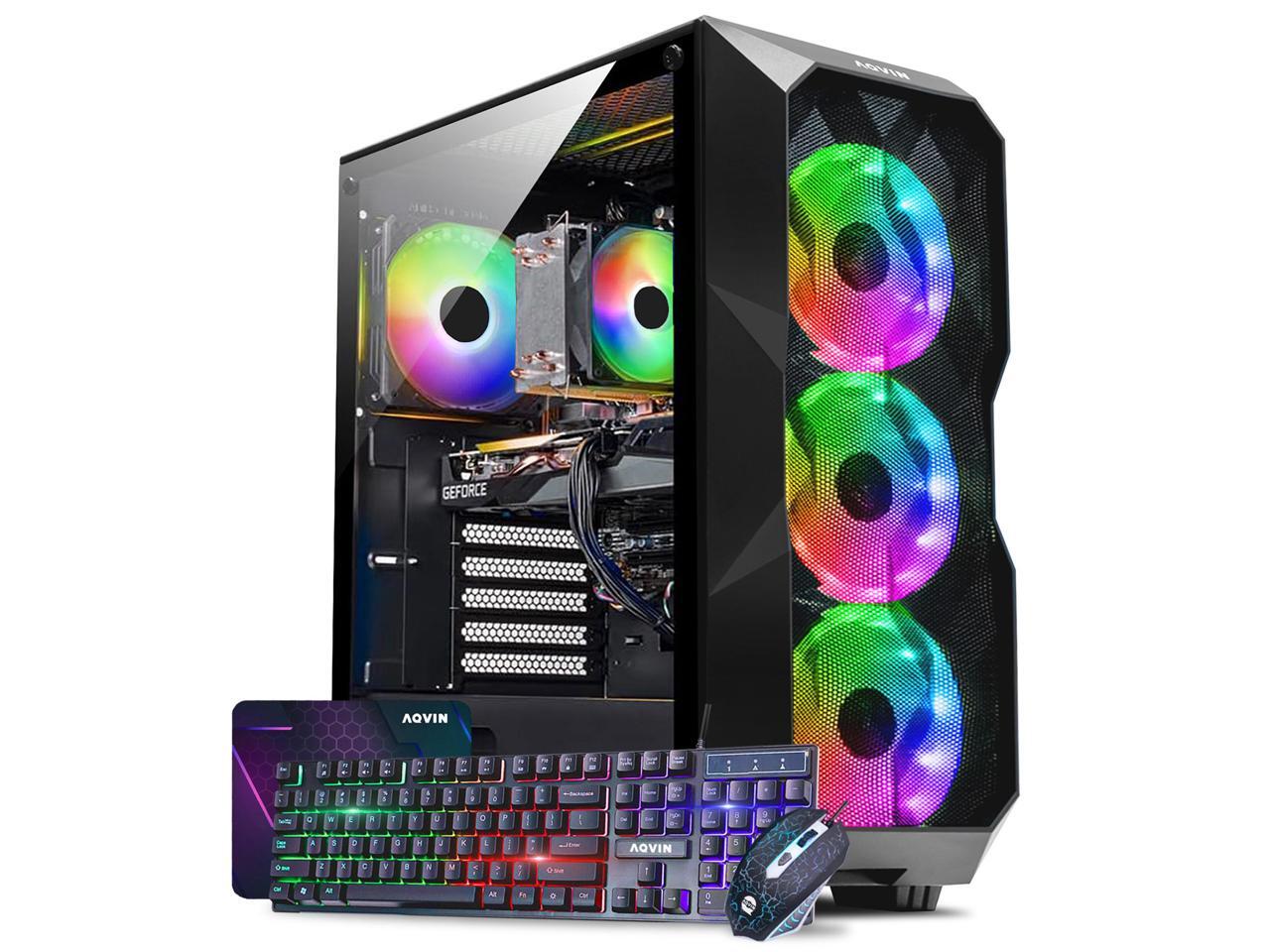 AQVIN - AQB70 Gaming Desktop Tower PC / Intel Core I7 Processor Up to 4 ...