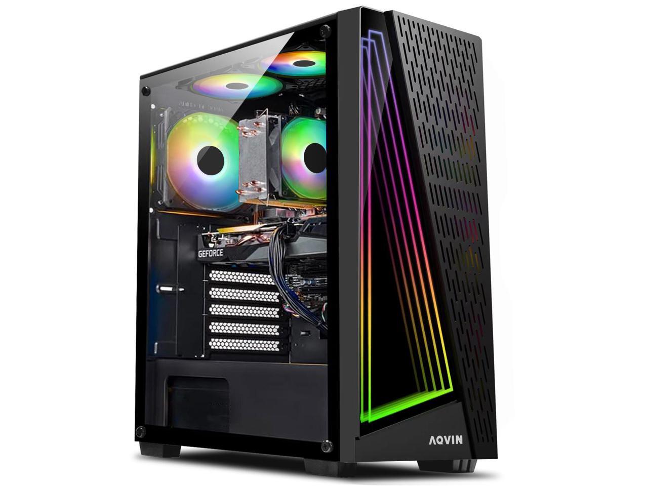 AQVIN AQ50 Gaming Desktop Computer PC - Intel Core I7 Up to 4.00 GHz ...