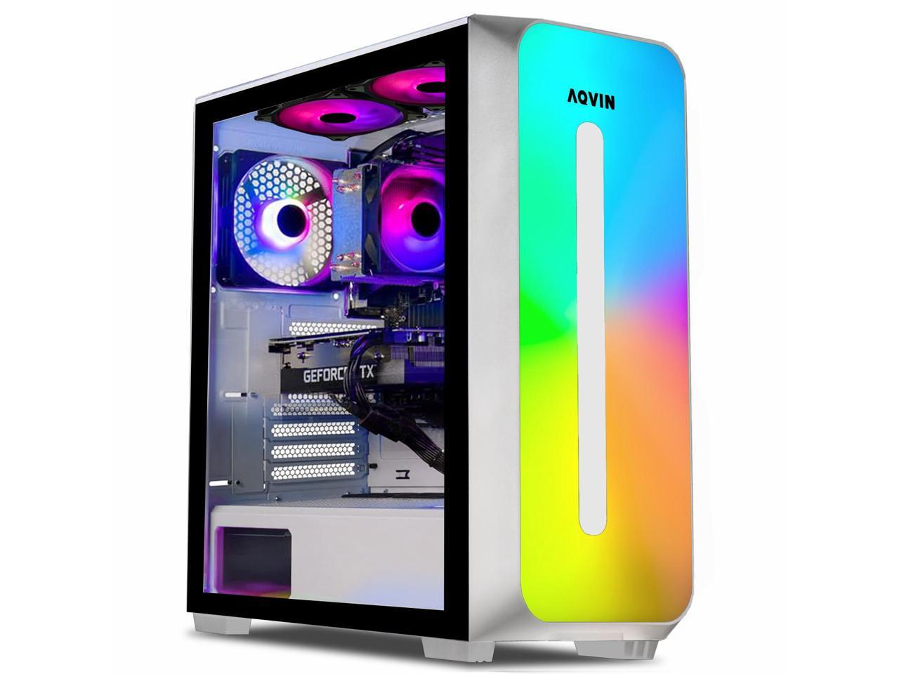 AQVIN - AQW60 Gaming Desktop Tower Computer - RGB | Intel Core I7 ...
