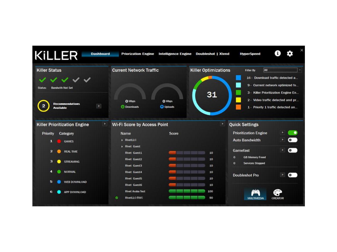 Killer WiFi 6E AX1690i Double Connect CNVio2 Tri Band 2.4 | 5 | & 6GHz ...