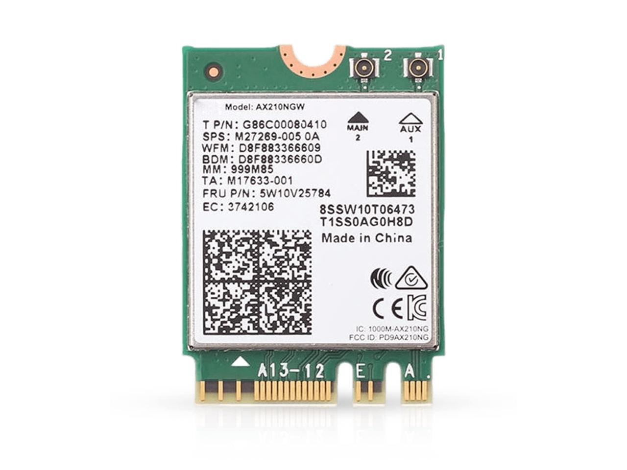 Intel AX1675x Killer Series Gaming WiFi 6E Adapter Upgrade | M.2 WiFi ...