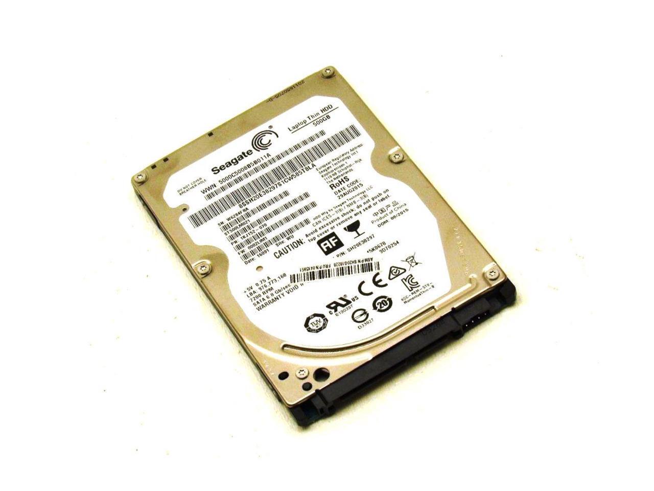 Refurbished: Seagate ST500LM021 ST500LM021 500 GB Hard Drive - 2.5 ...