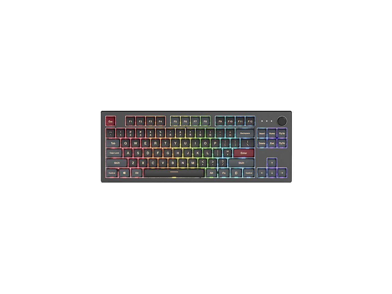 Montech MKey TKL Mechanical Gaming Keyboard: Customizable RGB LED ...