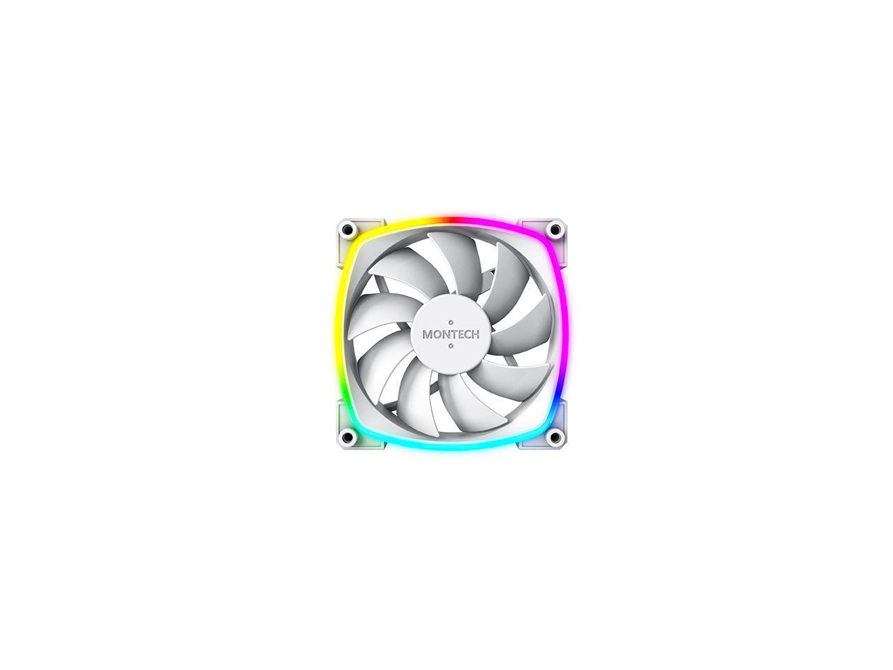 Montech AX 120 ARGB Fan 1600PWM, High-End Durability, Silent ...