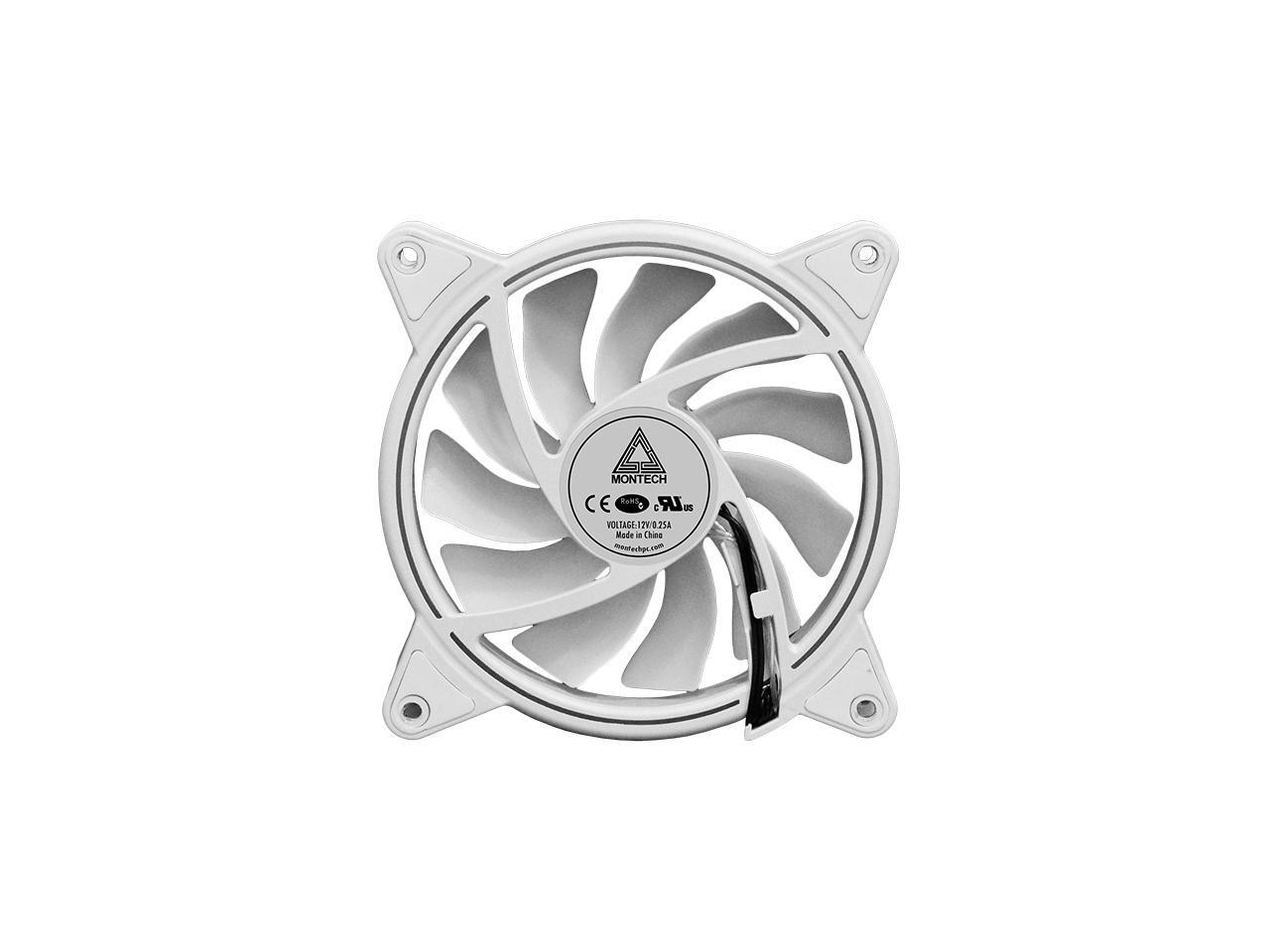 Montech Z3 ARGB Case Fan / 3 in 1 with Remote Controller, 120mm RGB ...