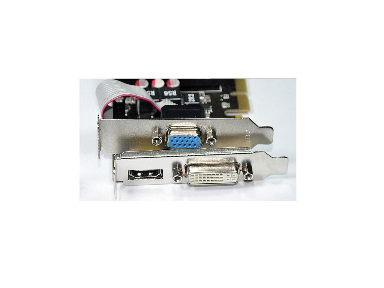 Low Profile Bracket for HDMI+DVI+VGA ATI & Nvidia Video Card Slim Tower ...