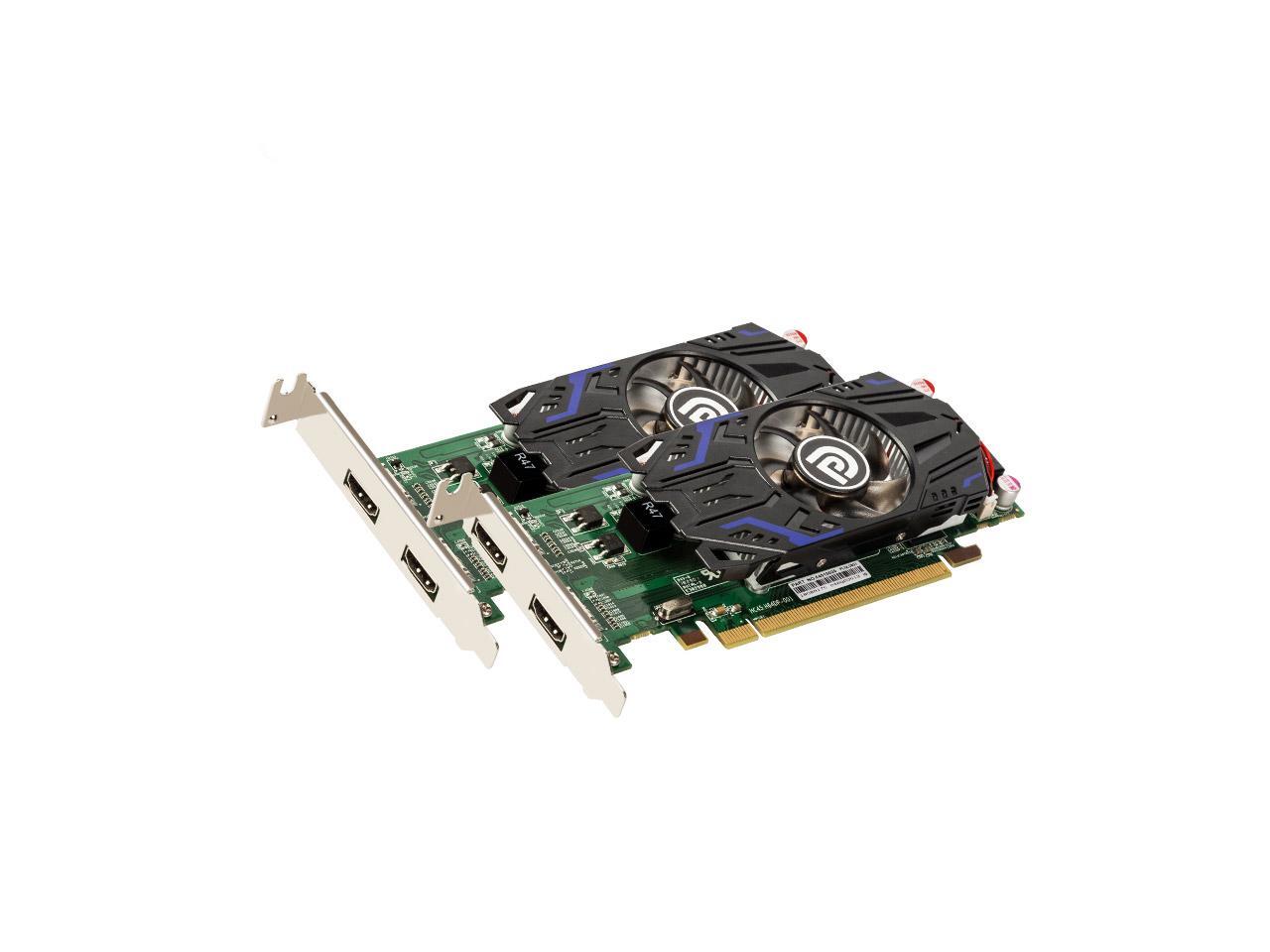 Plugadget Dual Monitor Video Card 64 Bit 1G GDDR3 AMD Radeon R5 230 ...
