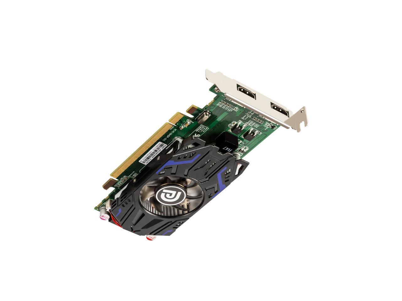 Plugadget Dual Monitor Video Card 64 Bit 1G GDDR3 AMD Radeon R5 230 ...