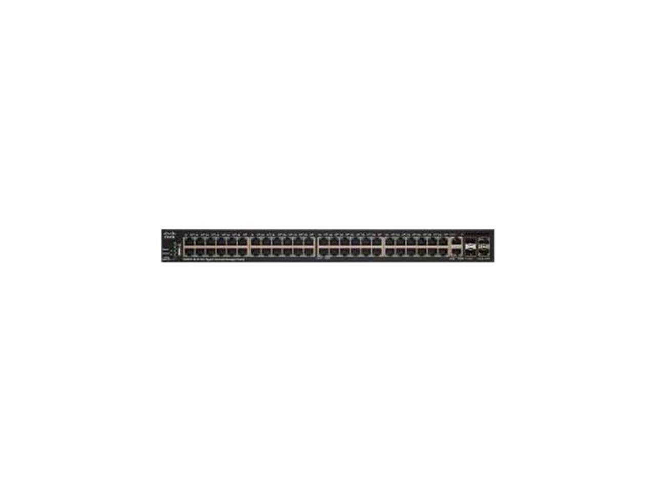 SG350X-48MP 48-Port Gigabit PoE Stackable Managed Switch - 48 Ports ...