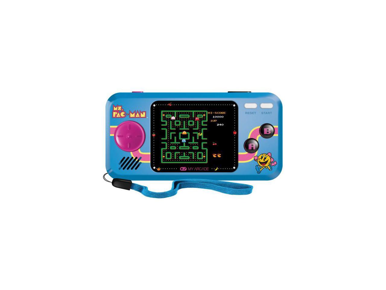 My Arcade MS. PAC-Man Pocket Player Portable Handheld with 3 Games: MS ...