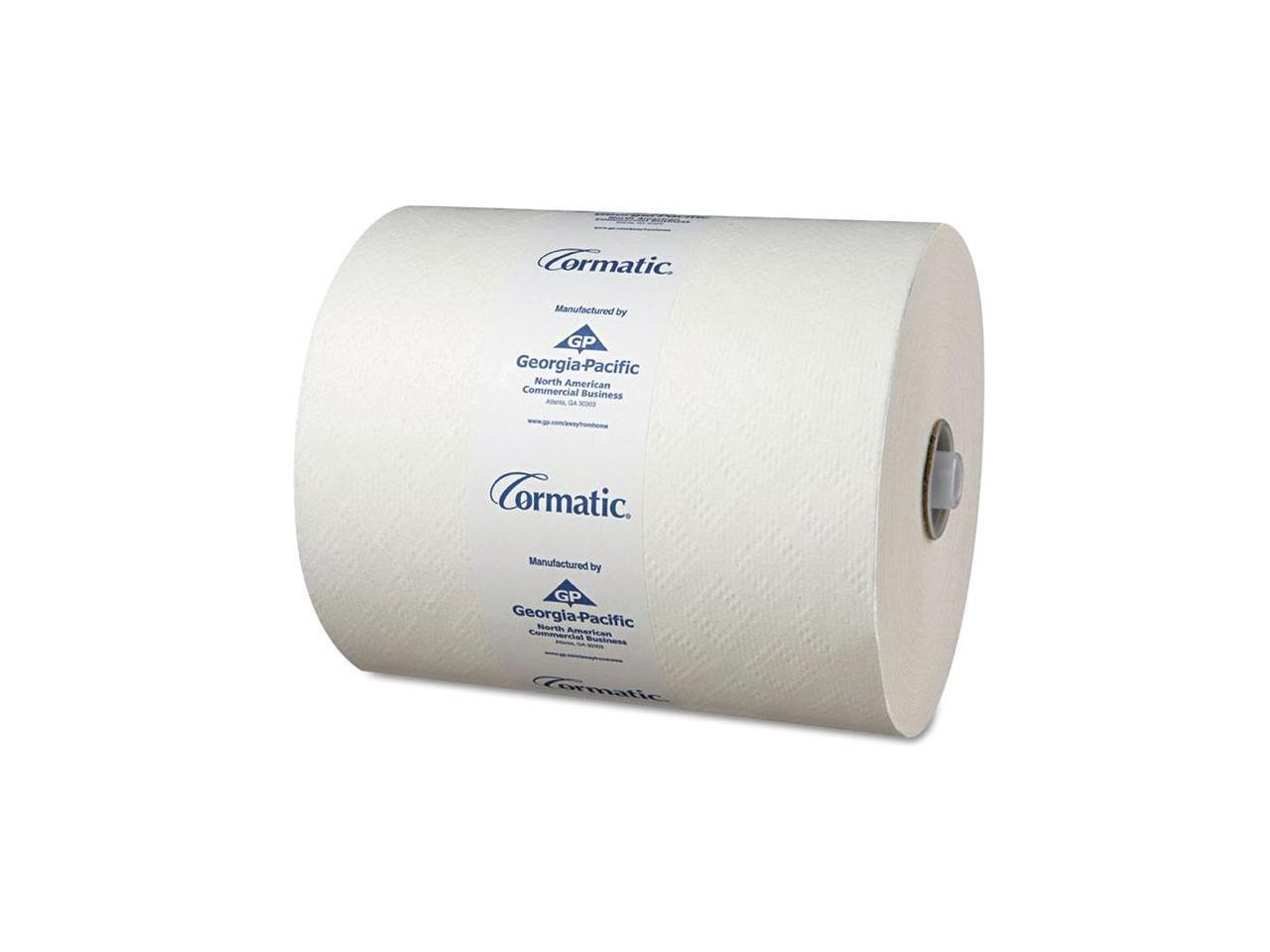 Georgia Pacific Hardwound Roll Towels 8 1/4 x 700ft Brown 6/Carton ...