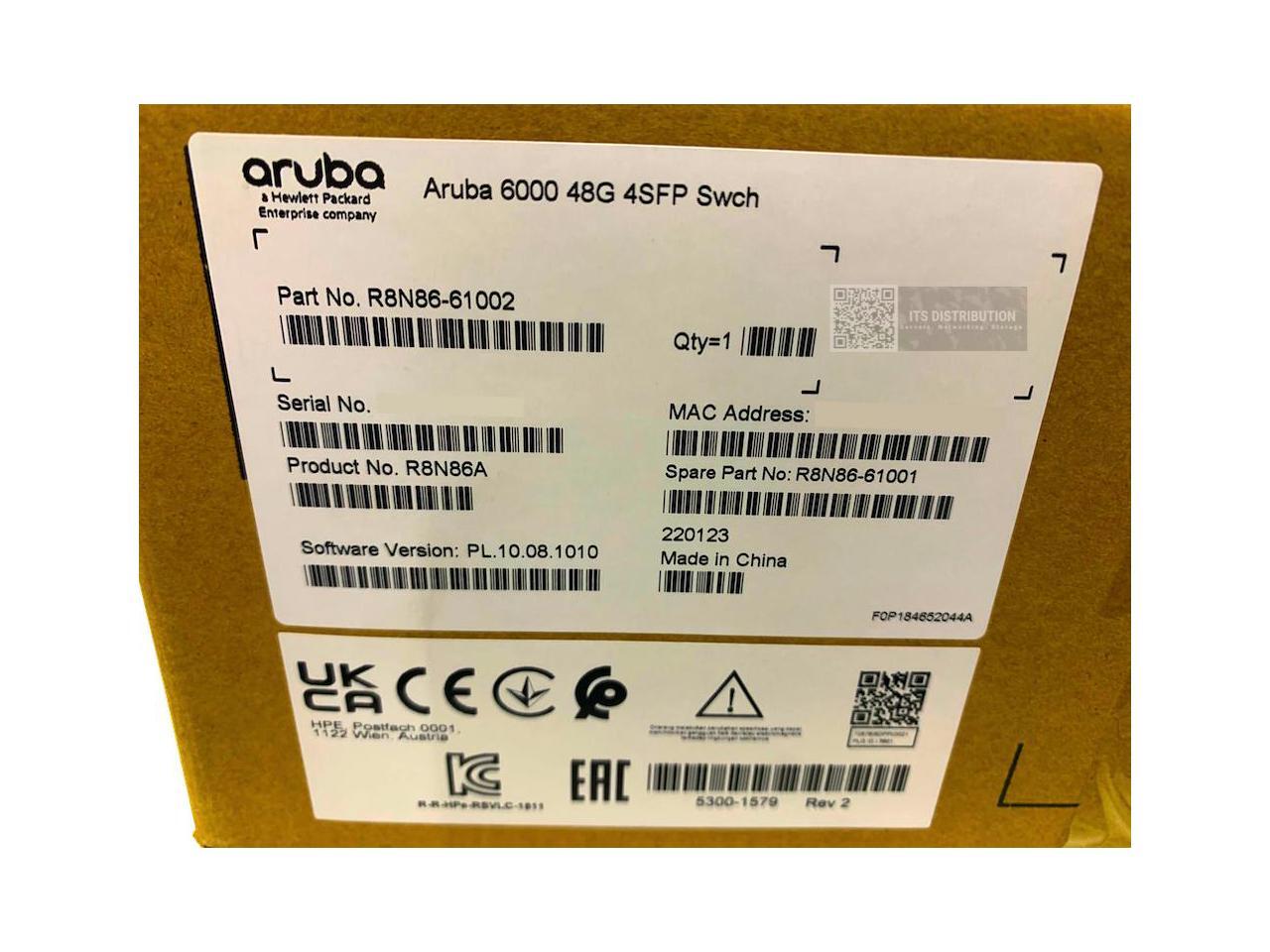HPE Aruba 6000 R8N86A#ABG 48G 4SFP Switch - Newegg.com