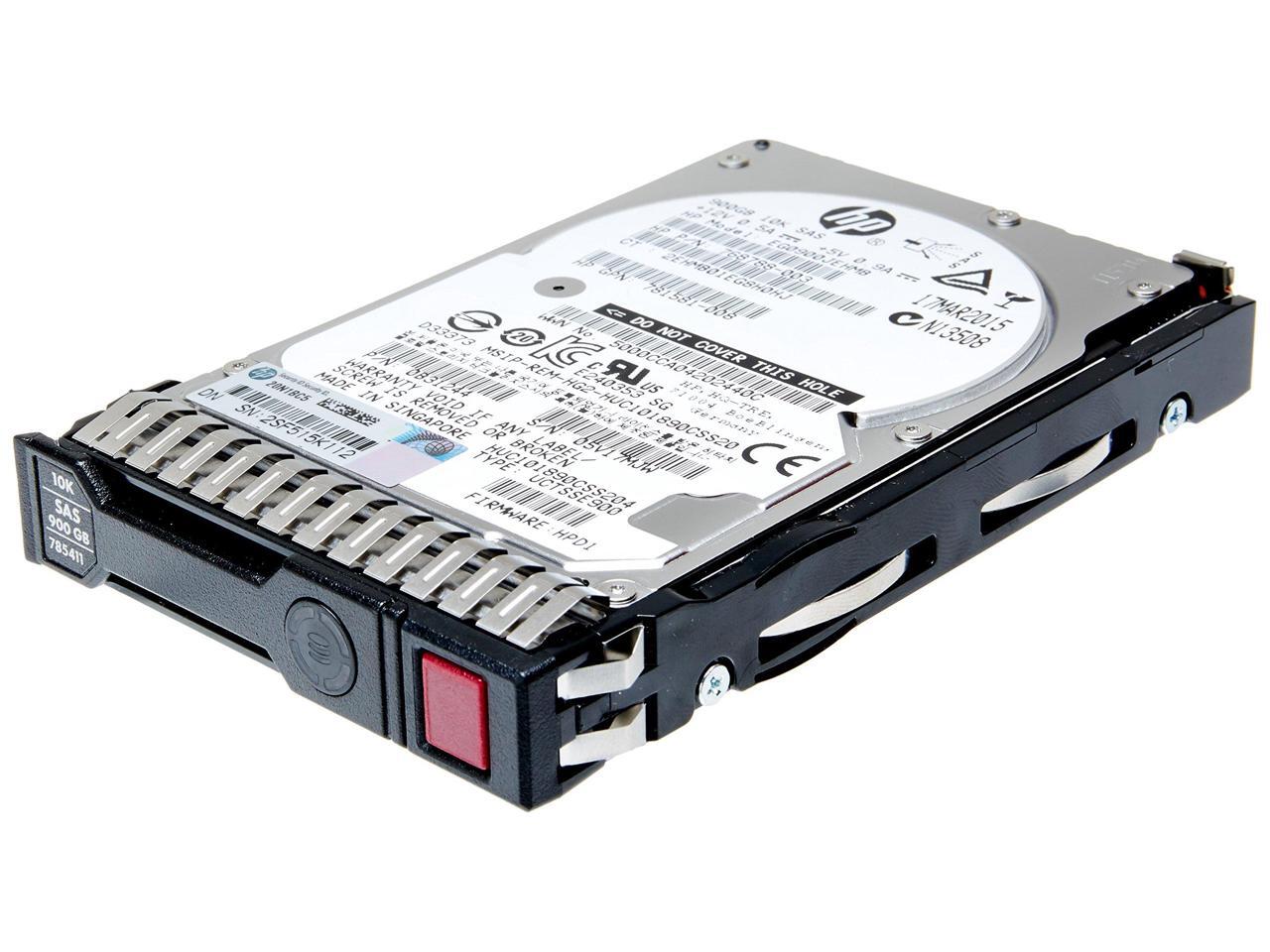 HPE 785069-B21 900 GB Hard Drive - 2.5" Internal - SAS (12Gb/s SAS ...