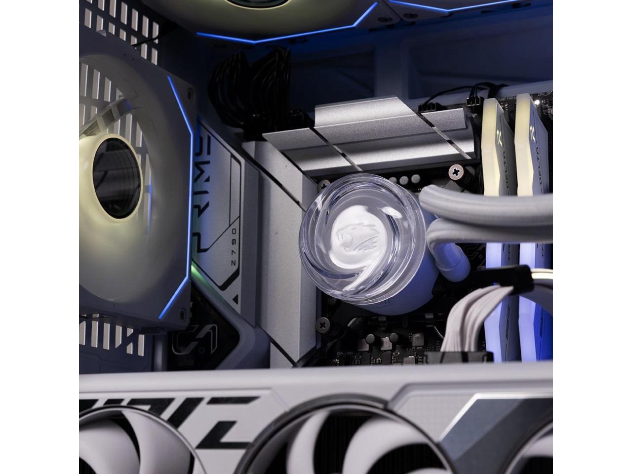 iBUYPOWER AW4 240mm Radiator CPU AIO Liquid Cooler (2024), 2x 120mm ...