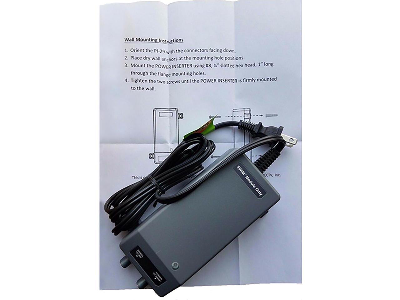 DirecTV DTV ATT SWM-PI 29V 1.5A Power Inserter For SWM8 SWM16 SWMPI ...