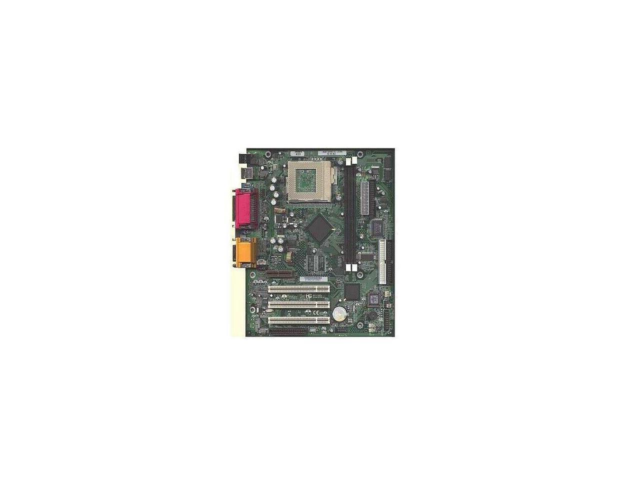 BCM IN810EP Intel 810E Socket 370 133 MHz SDRAM Micro ATX Motherboard ...
