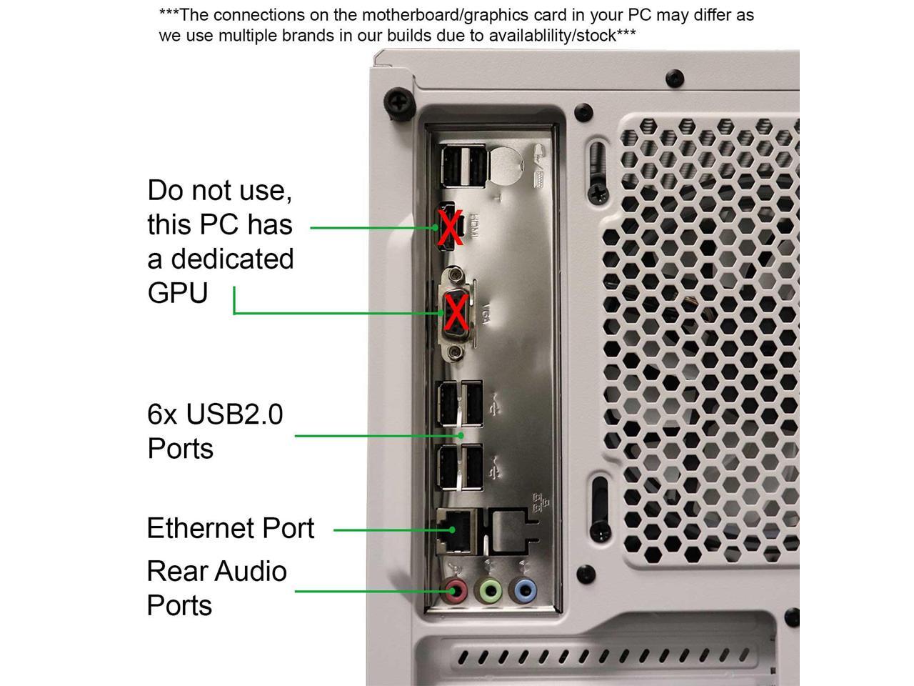 ViprTech Prime Gaming PC Computer Desktop - Intel Core i5 (3.8Ghz ...