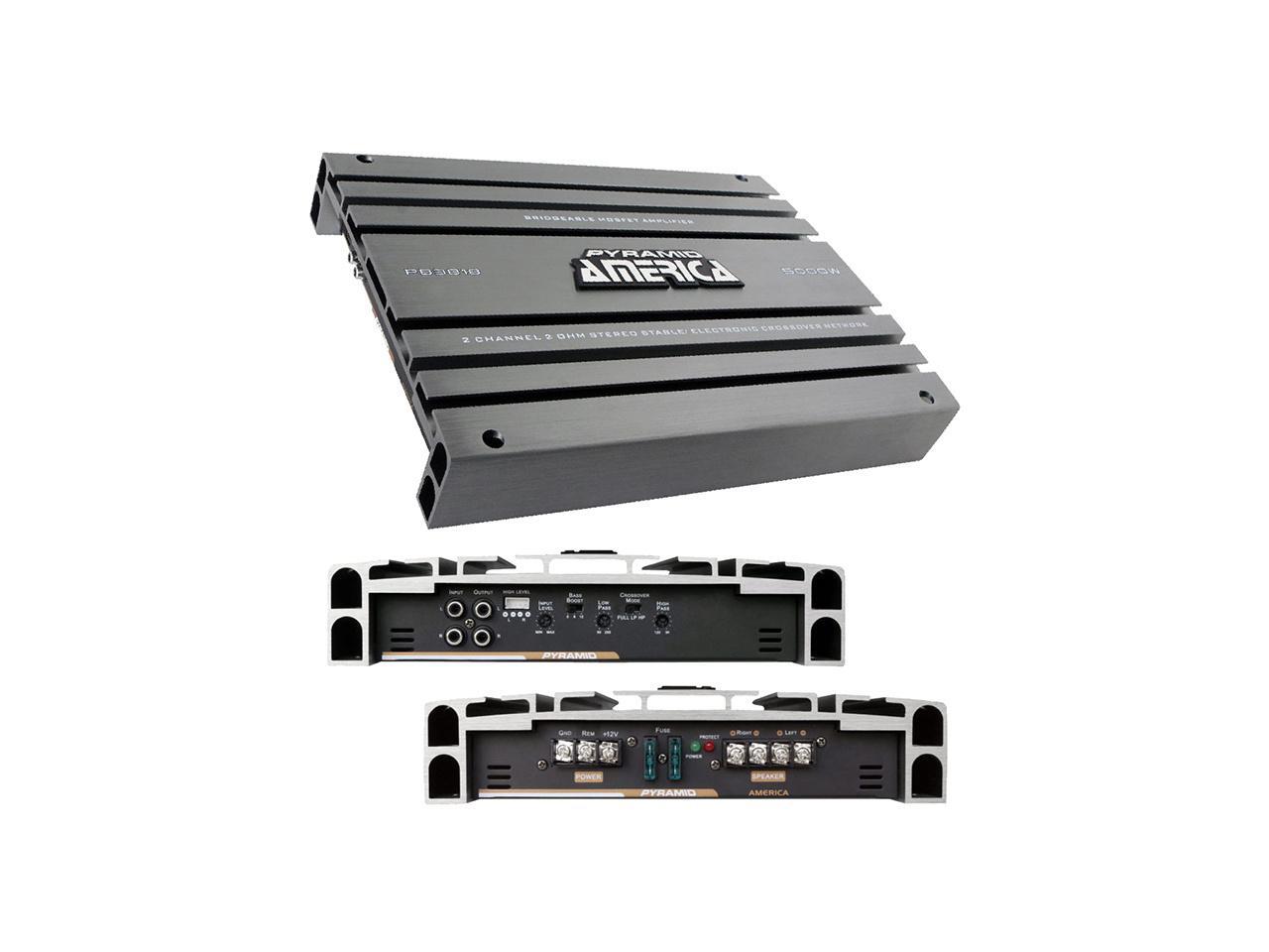 5000 Watt 2 Channel Bridgeable Mosfet Amplifier - Newegg.com