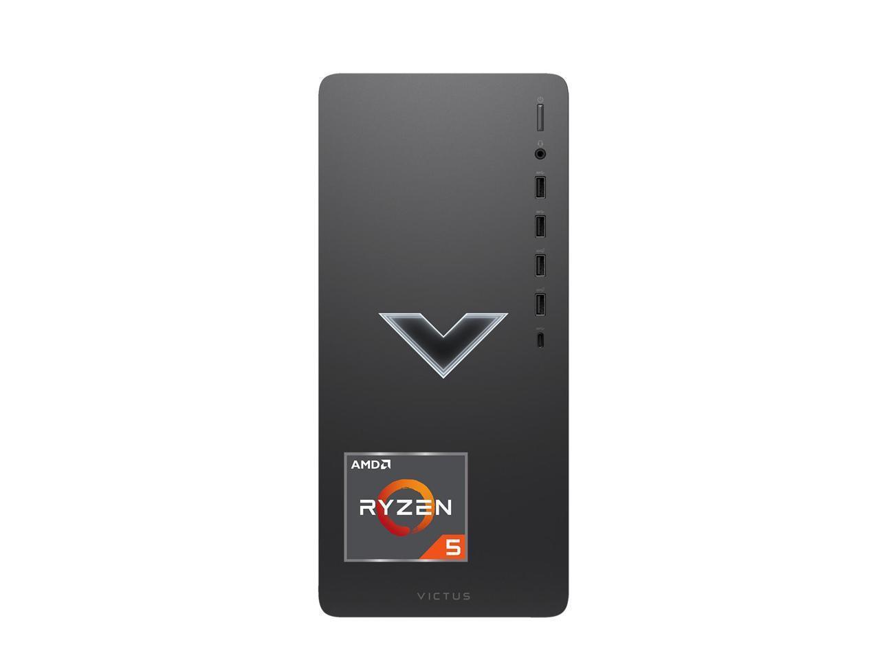 HP Victus Gaming Tower Desktop, AMD Ryzen 5 5600G Processo, AMD Radeon ...