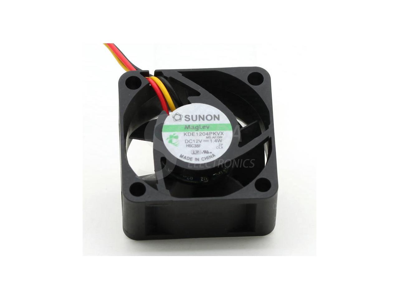 Sunon KDE1204PKVX 40 4cm 40mm 12V 1.4W server inverter power supply ...