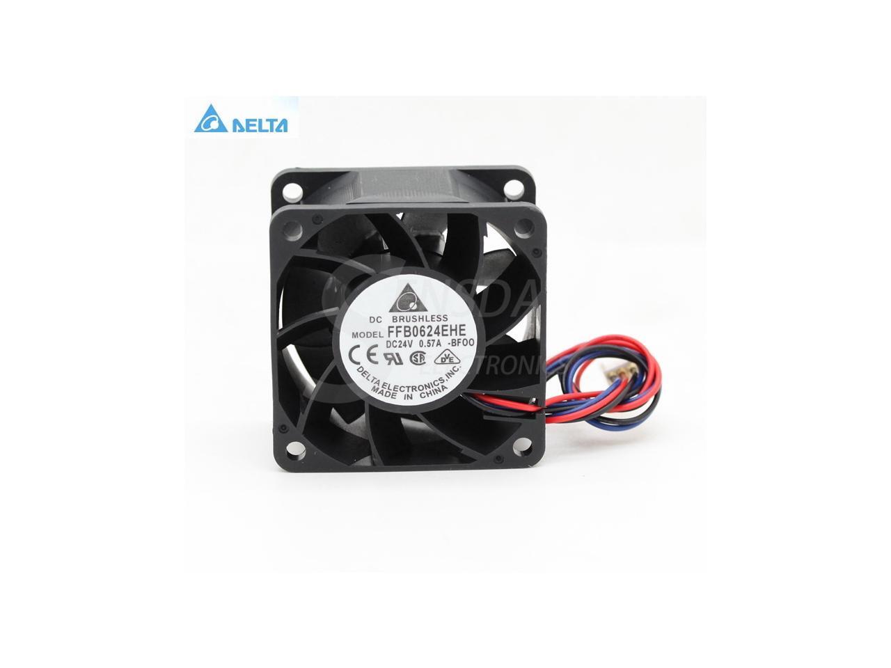 delta FFB0624EHE 6038 60mm 6cm DC 24V 0.57A server inverter cooling fans axial cooler - Newegg.com
