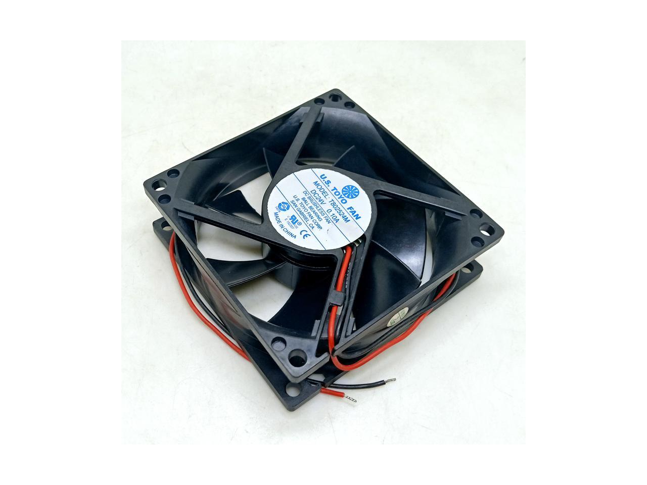 cooling fan 8025 24V Dual Ball Mute Fan 8cm Industrial Cabinet Inverter ...
