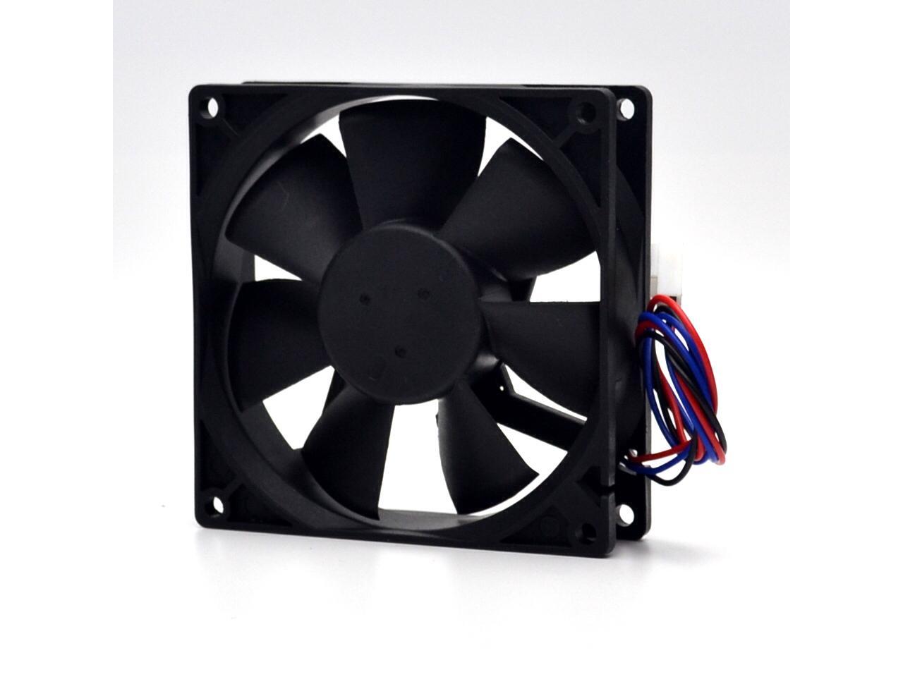 10pcs AFB0912HH DC 12V 0.40A, 92X92X25mm 80mm 3-wire 3-pin connector ...