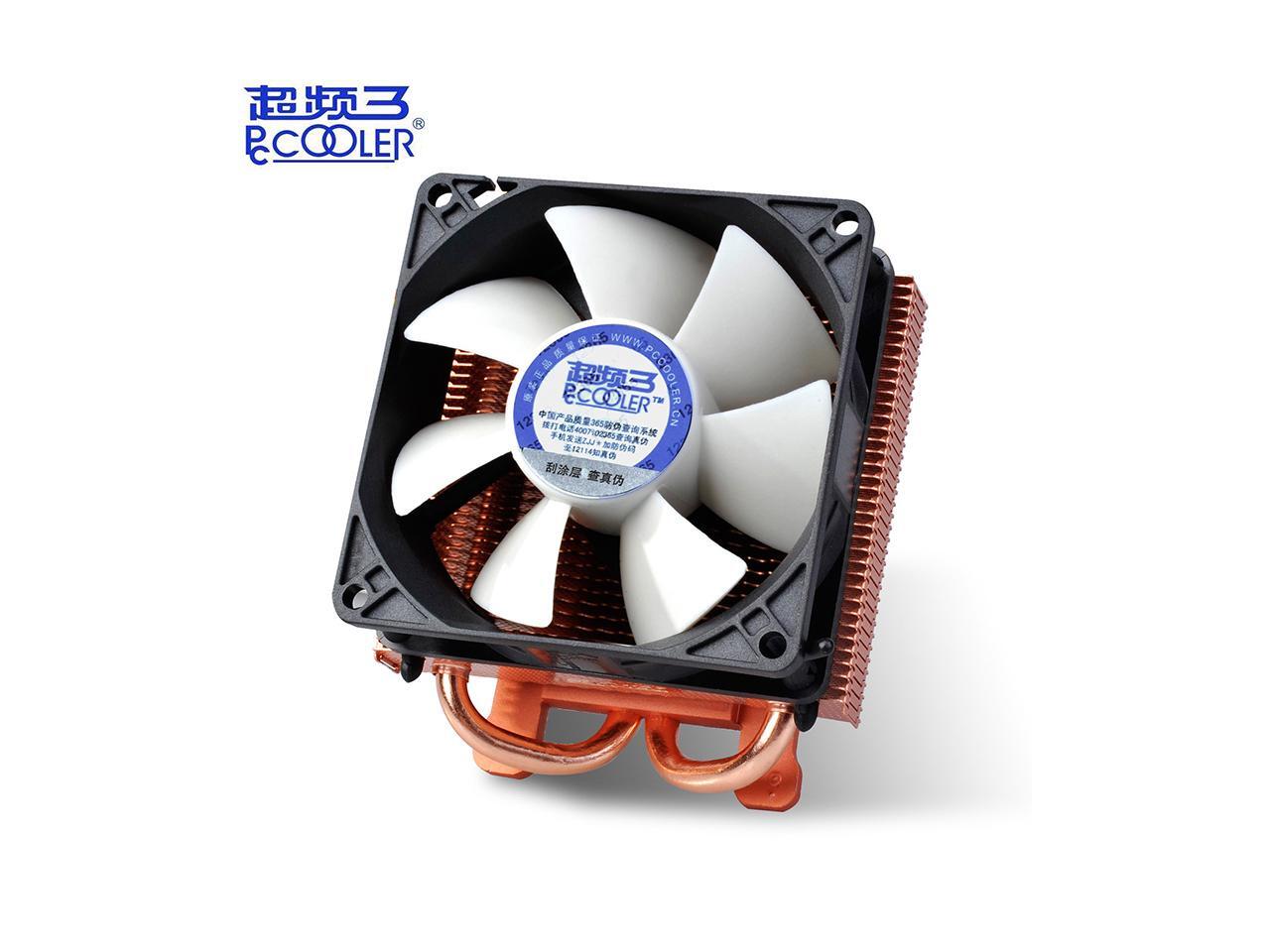 K80 2 copper heatpipe copper plating heatsink Graphics card cooler 80mm ...